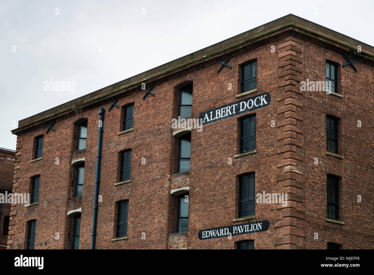 Europe, England, United Kingdom, Liverpool - Albert Dock, Edward ...