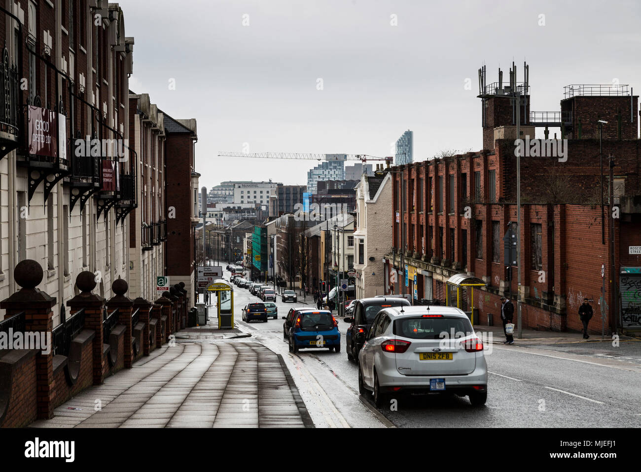 Europe, England, United Kingdom, Liverpool street scene Stock Photo - Alamy