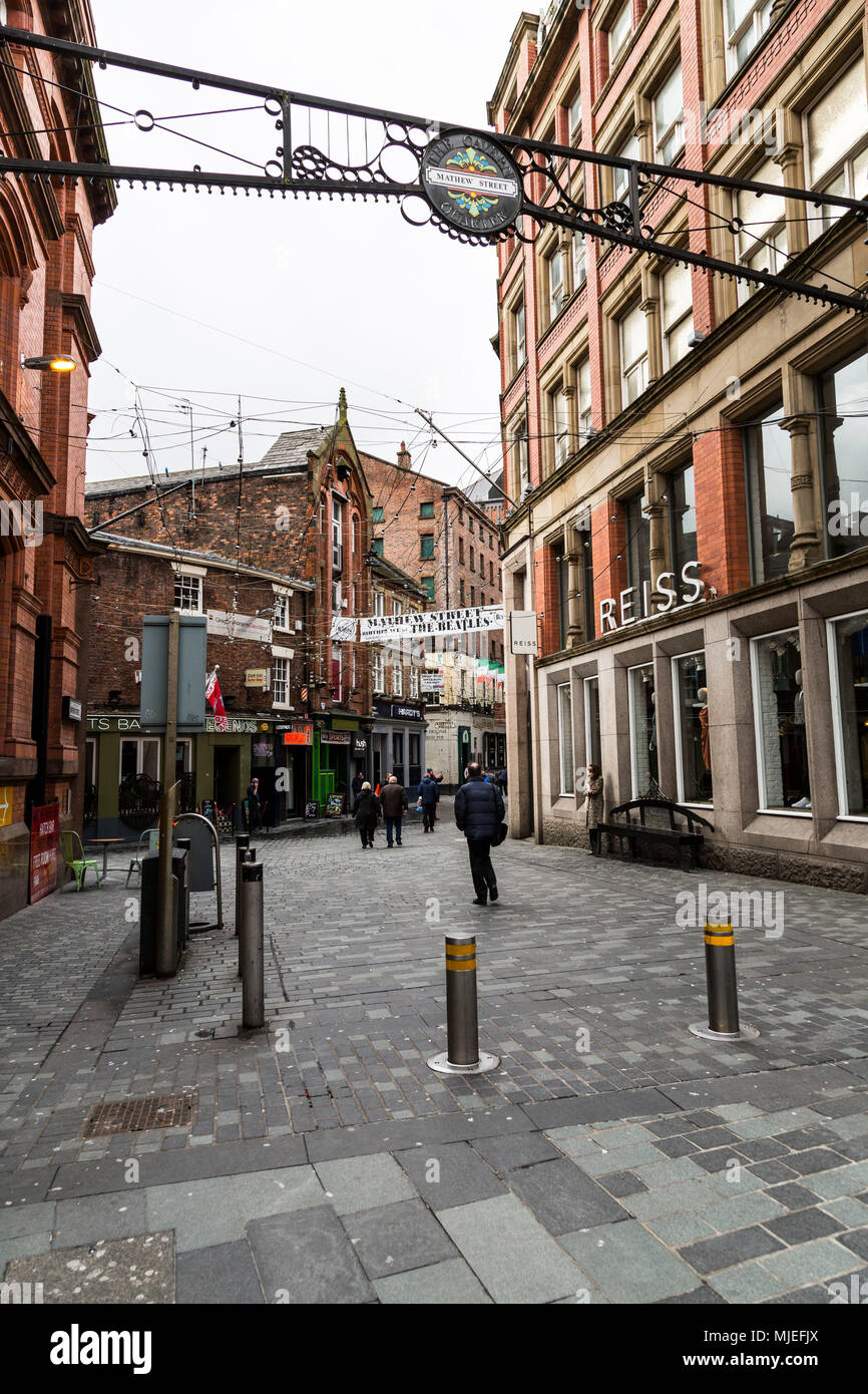 Europe, England, United Kingdom, Liverpool street scene Stock Photo - Alamy