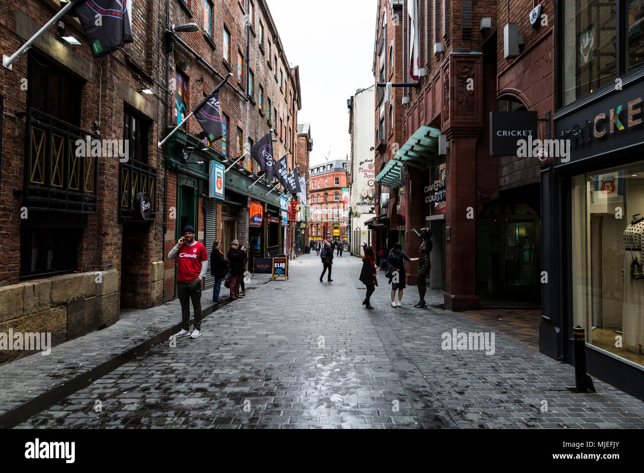 Europe, England, United Kingdom, Liverpool street scene Stock Photo - Alamy