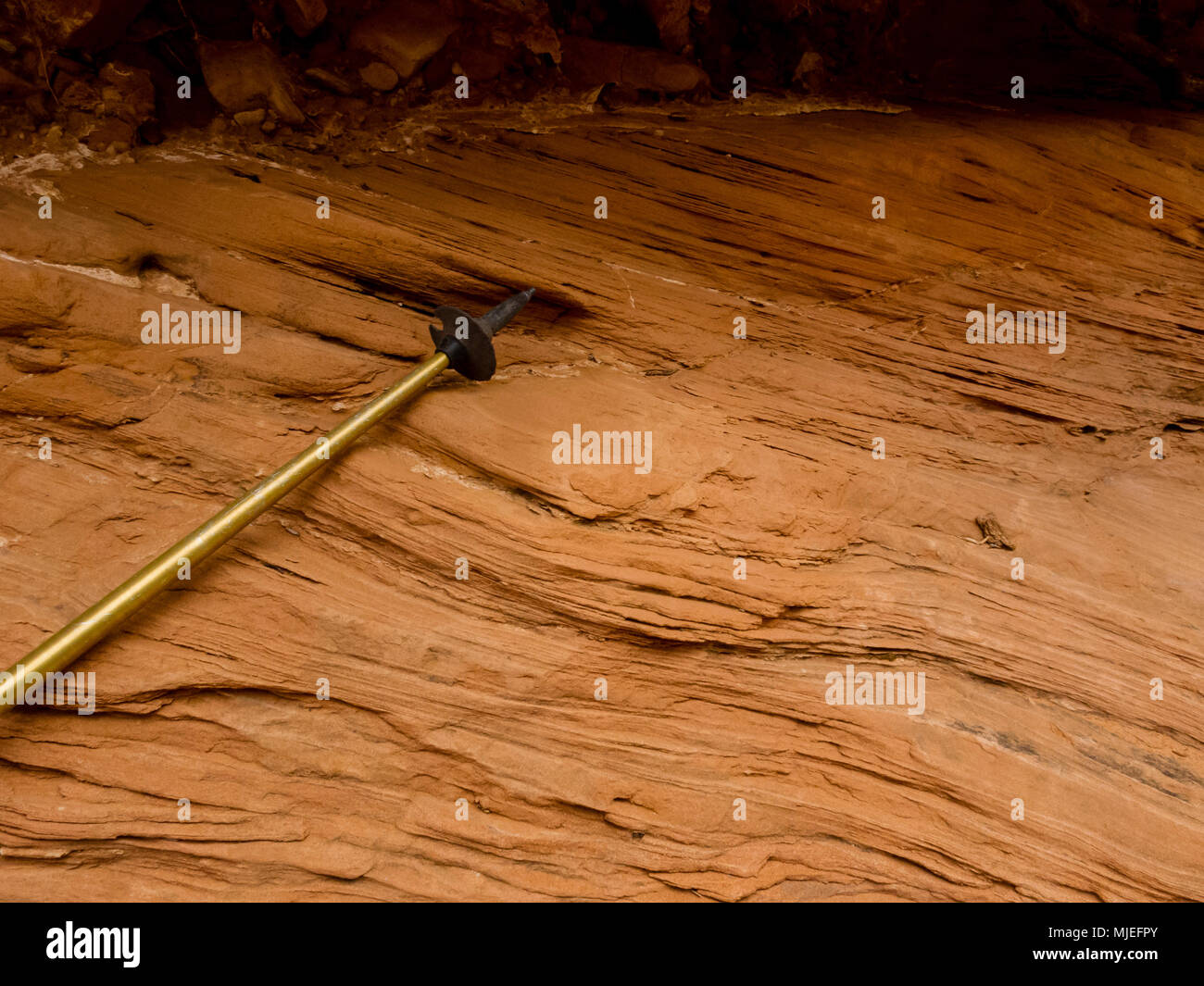 Lithification of sand dunes is the process turning unconsolidated sand ...