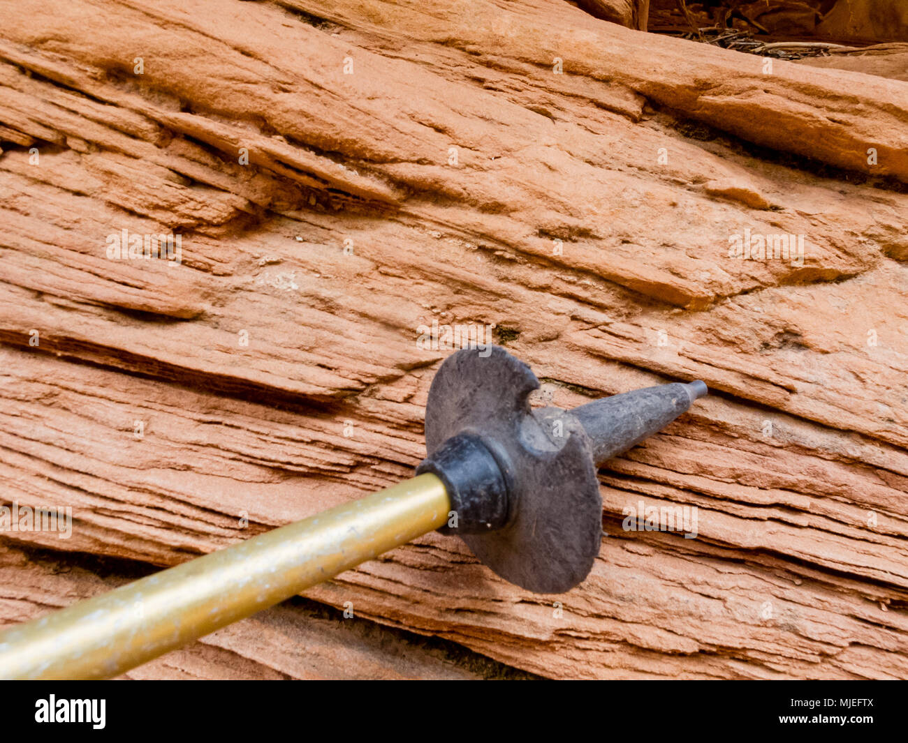 Lithification of sand dunes is the process turning unconsolidated sand ...