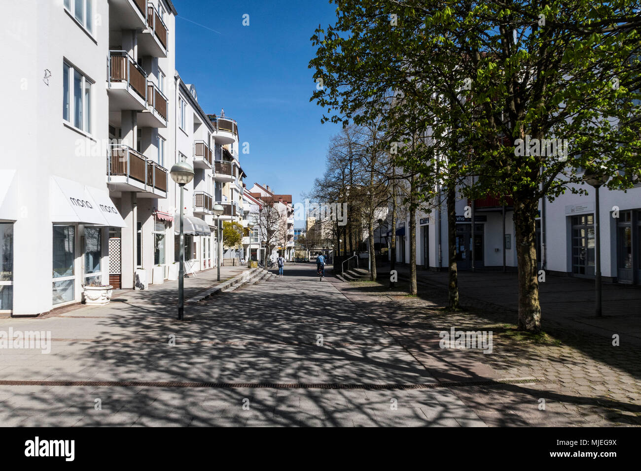 Unterhaching bahnhofsweg steet hi-res stock photography and images - Alamy