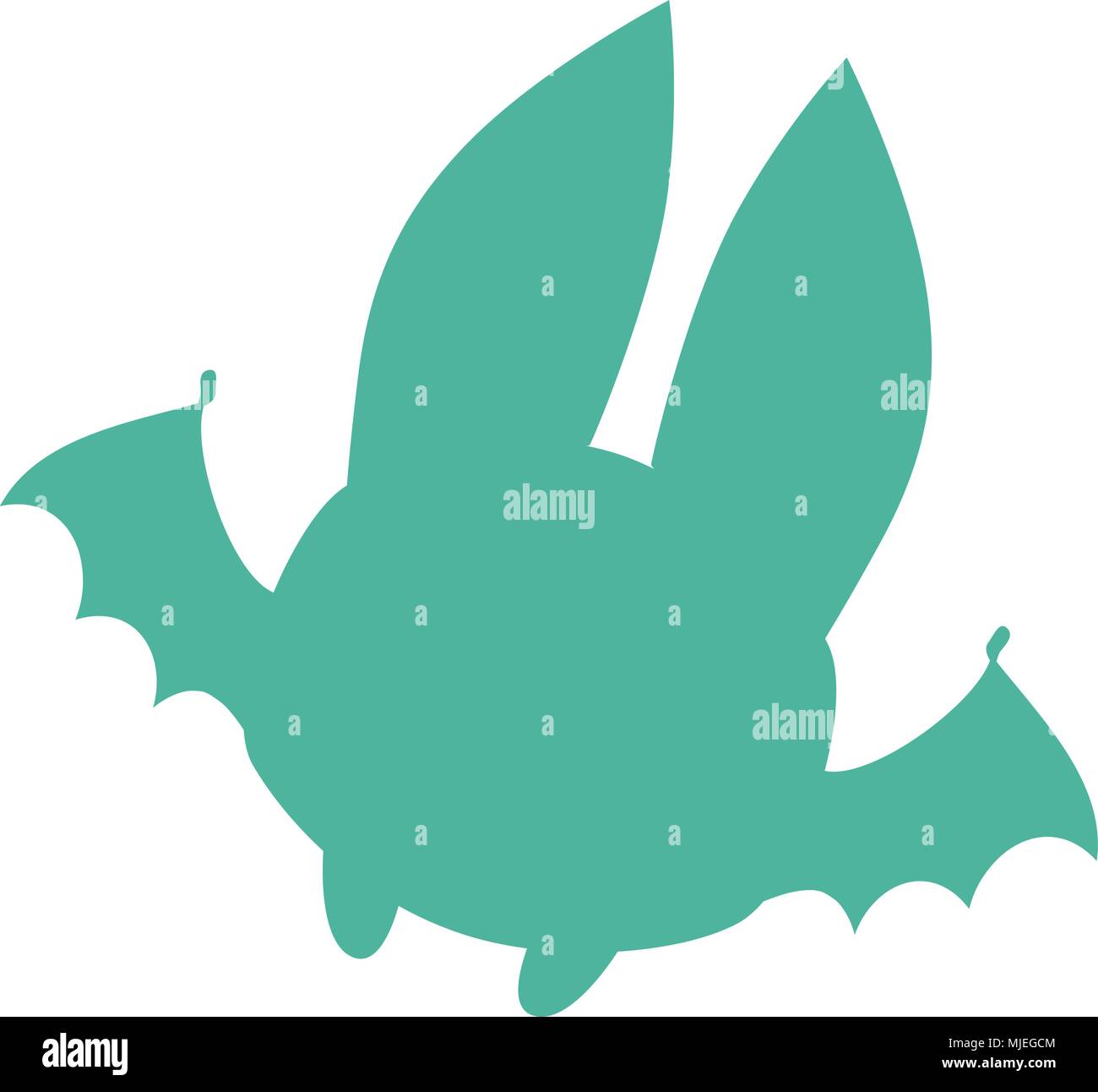 bat silhouette icon Stock Vector Image & Art - Alamy
