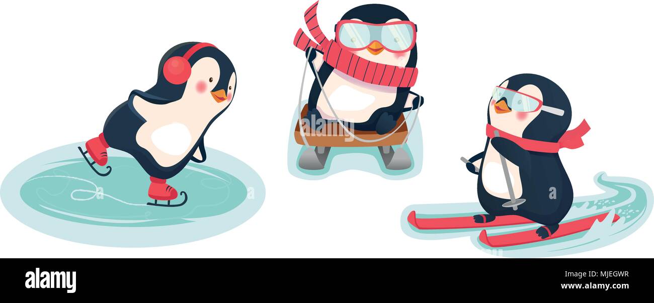 Frost leisure activities Stock Vector Images - Alamy