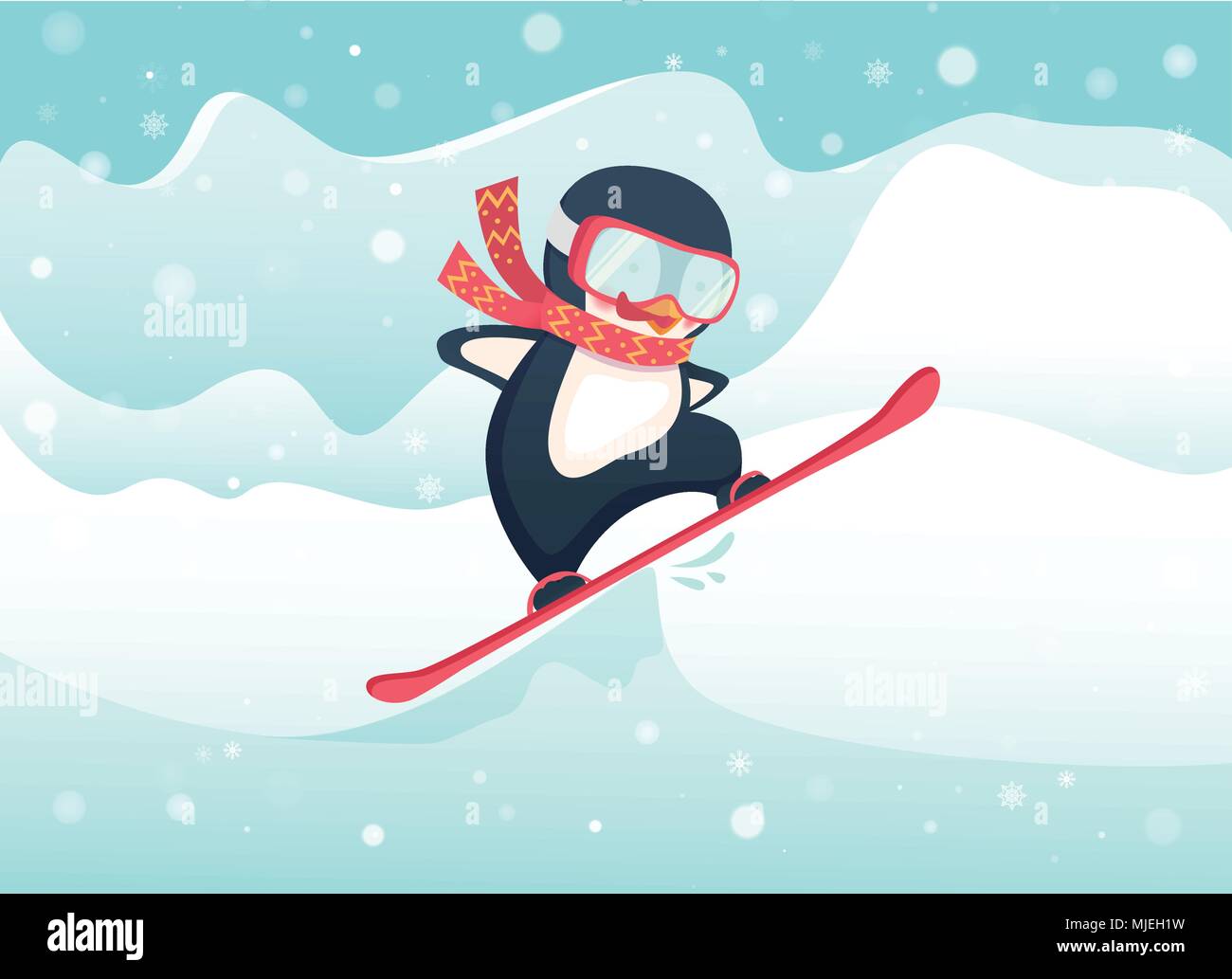 Snowboard Board Cartoon