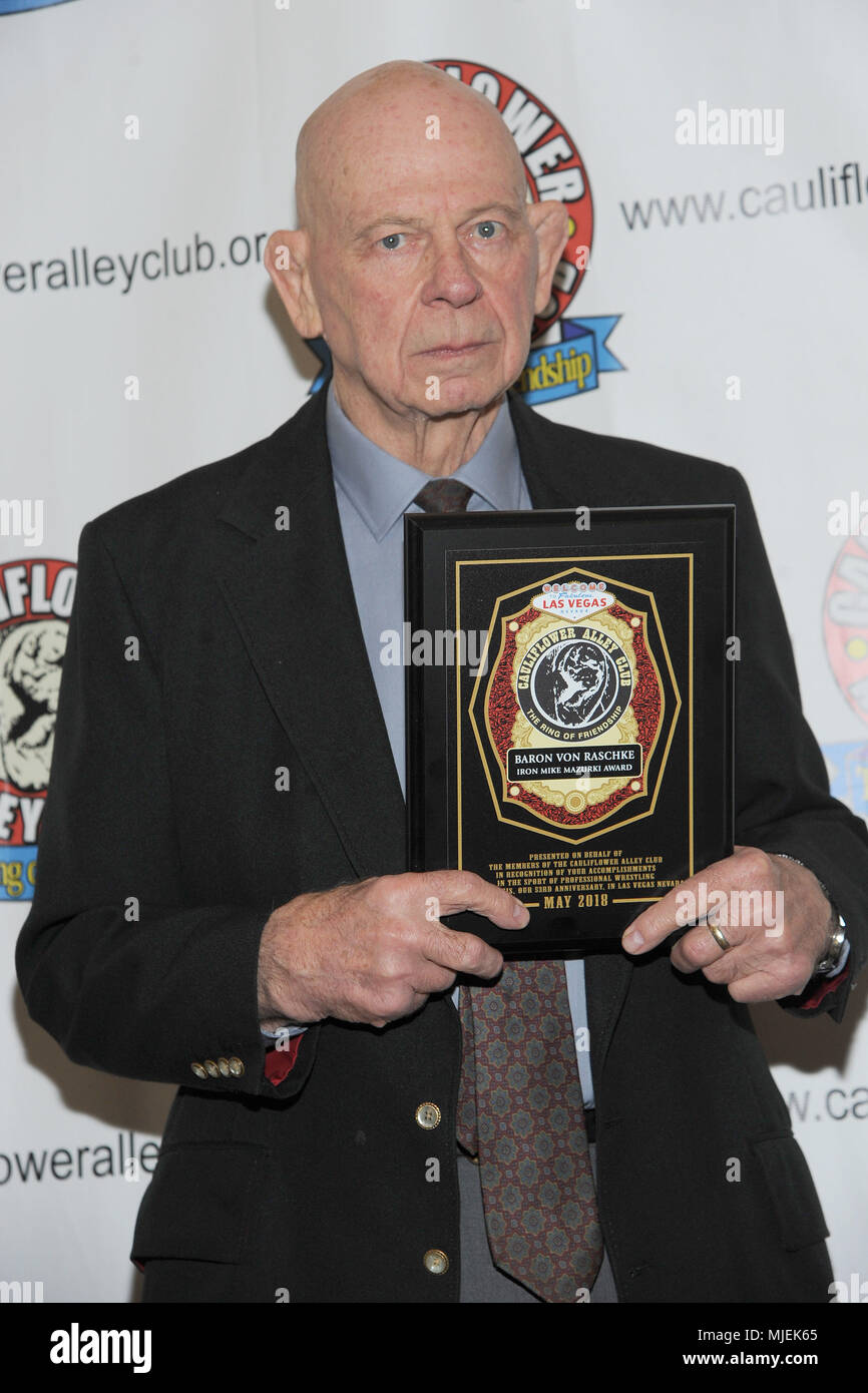 Las Vegas, NV, USA. 02nd May, 2018. Baron Von Raschke at the 2018 ...