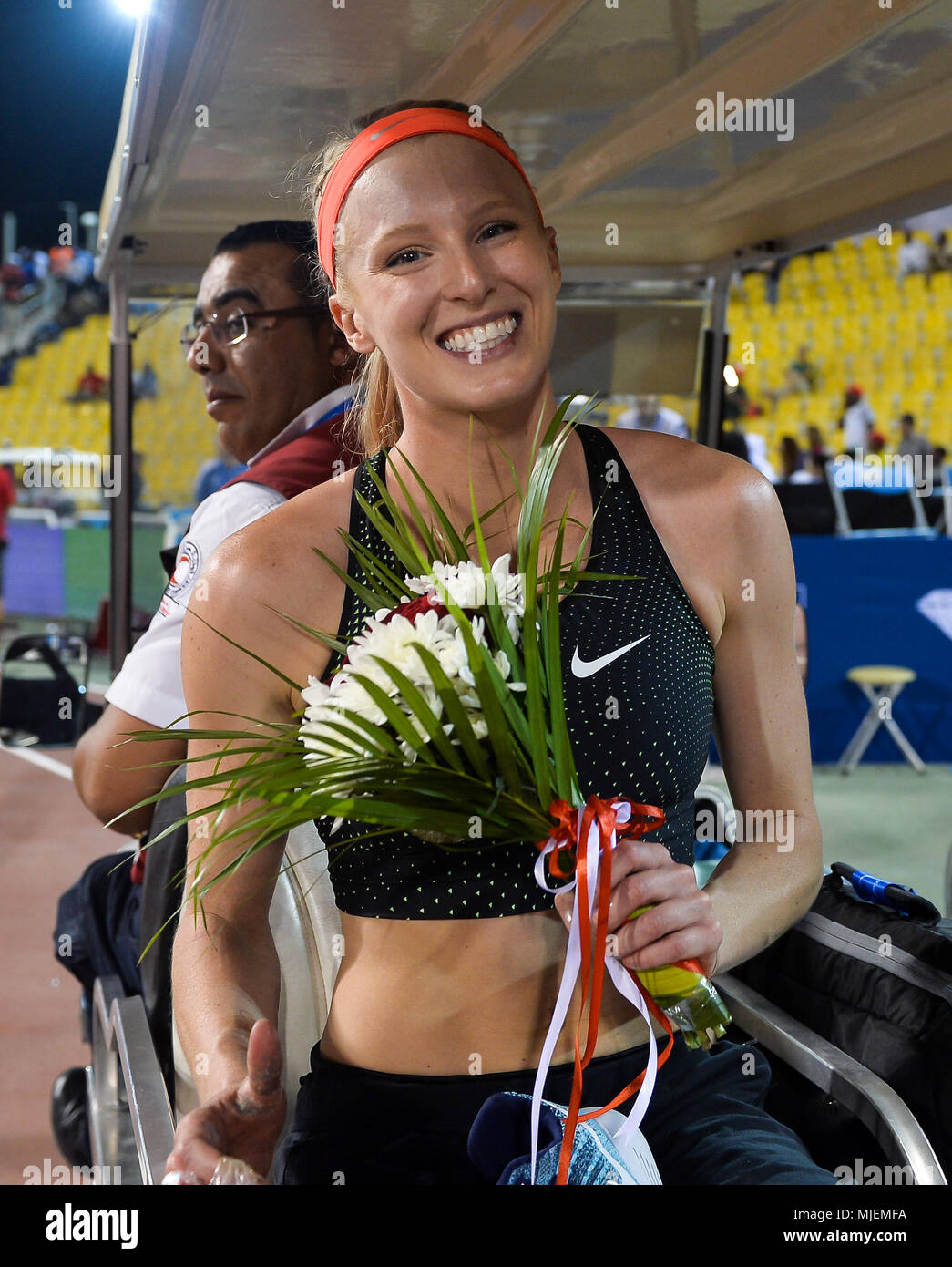 Sandi morris usa pole vault hi-res stock photography and images - Alamy