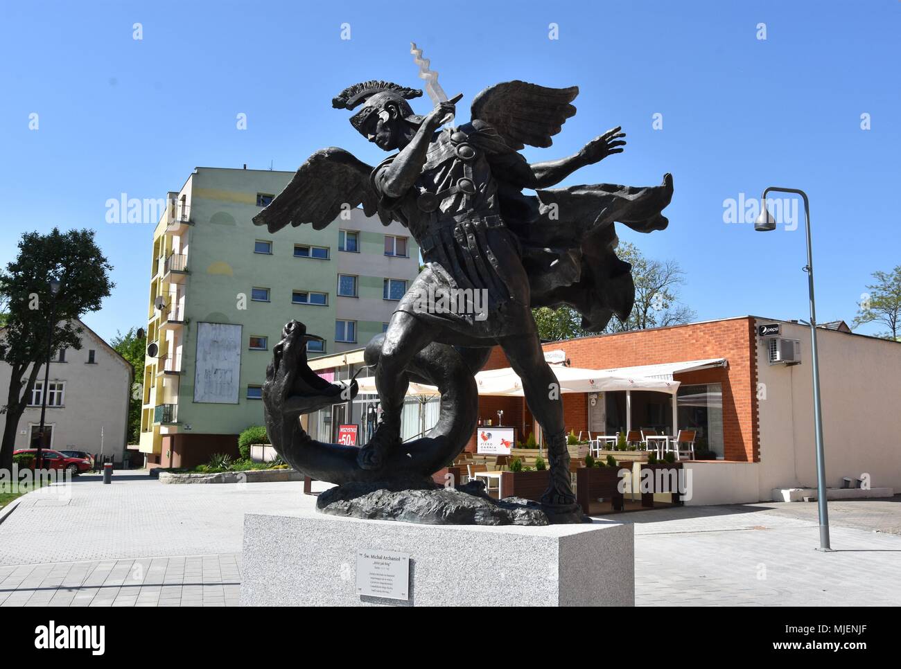 Lubin, Poland. 5th May, 2018. May 05.2018 Lubin Poland Monument to ...