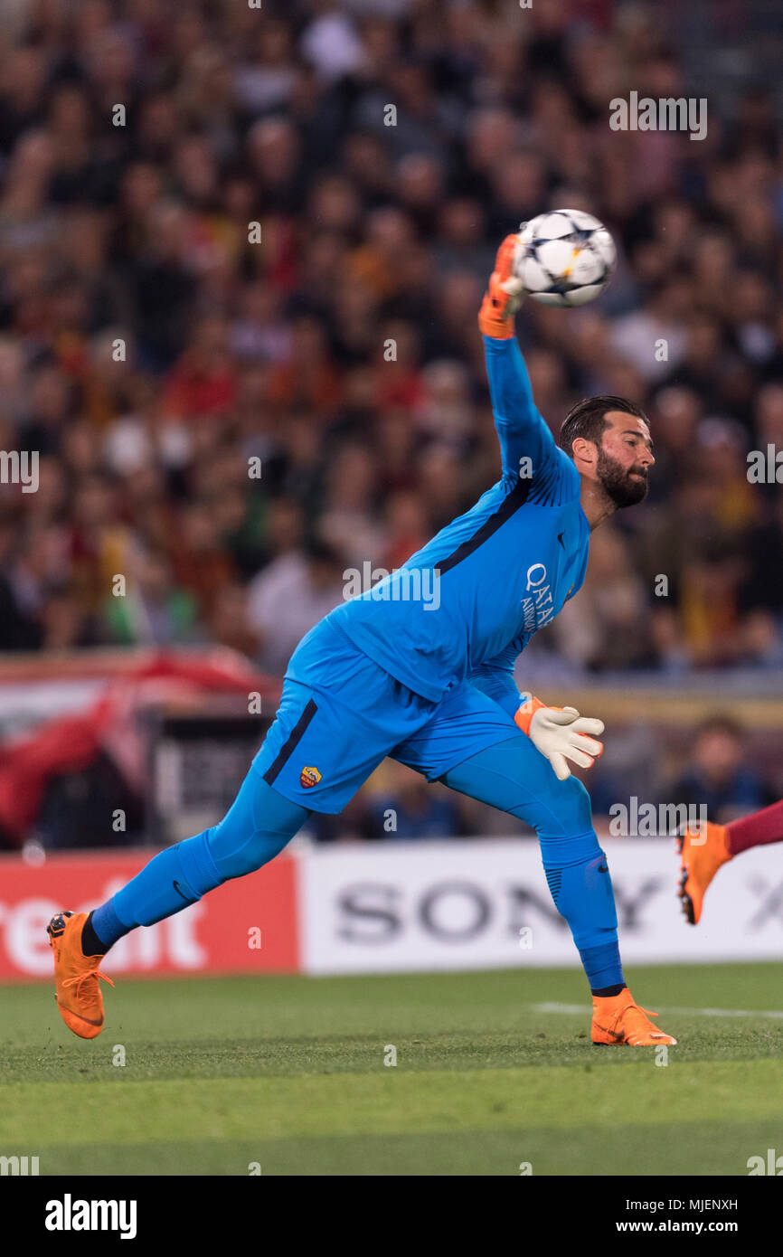 Alisson Ramses Becker of Roma during the Uefa " Champions League " Semi ...