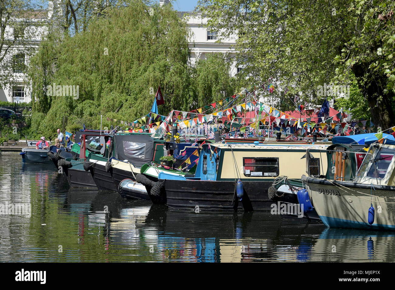 Little Venice, UK. 5th May, 2018. IWA Canalway Cavalcade is London's ...