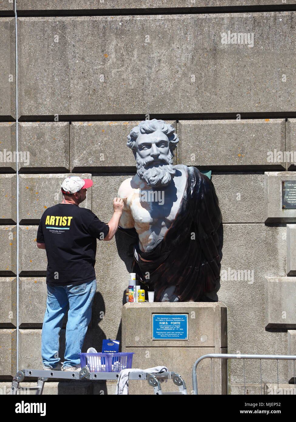 Titan figurehead sheerness hi-res stock photography and images - Alamy