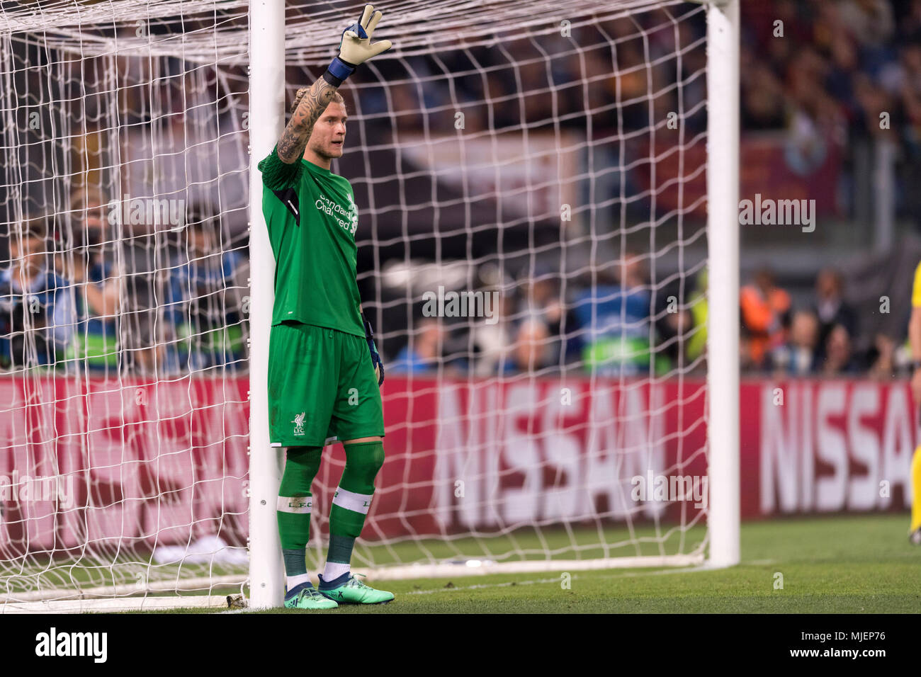 Loris Karius of Liverpool FC during the Uefa " Champions League " Semi ...
