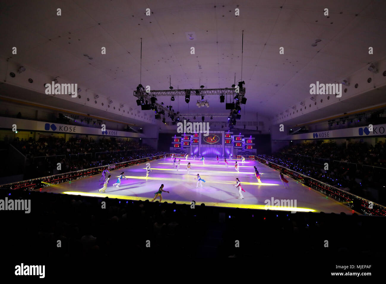 Yokohama at KOSE Shinyokohama Skate Center, Kanagawa, Japan. 3rd May ...