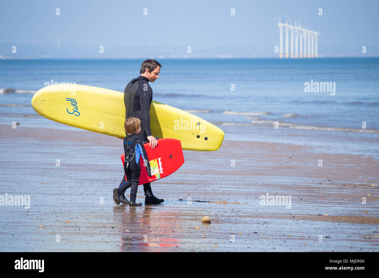 Saltburn by the sea, North Yorkshire, England, UK. 5th May, 2018 ...