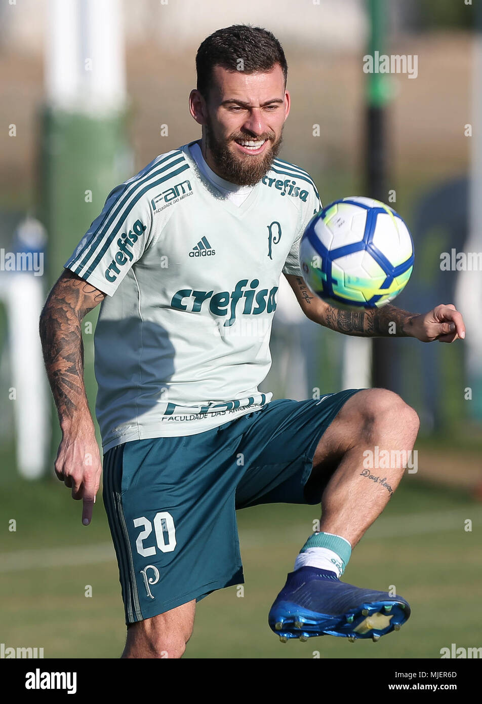 Curitiba, Brazil. 04th May, 2018. The player Lucas Lima, of SE ...