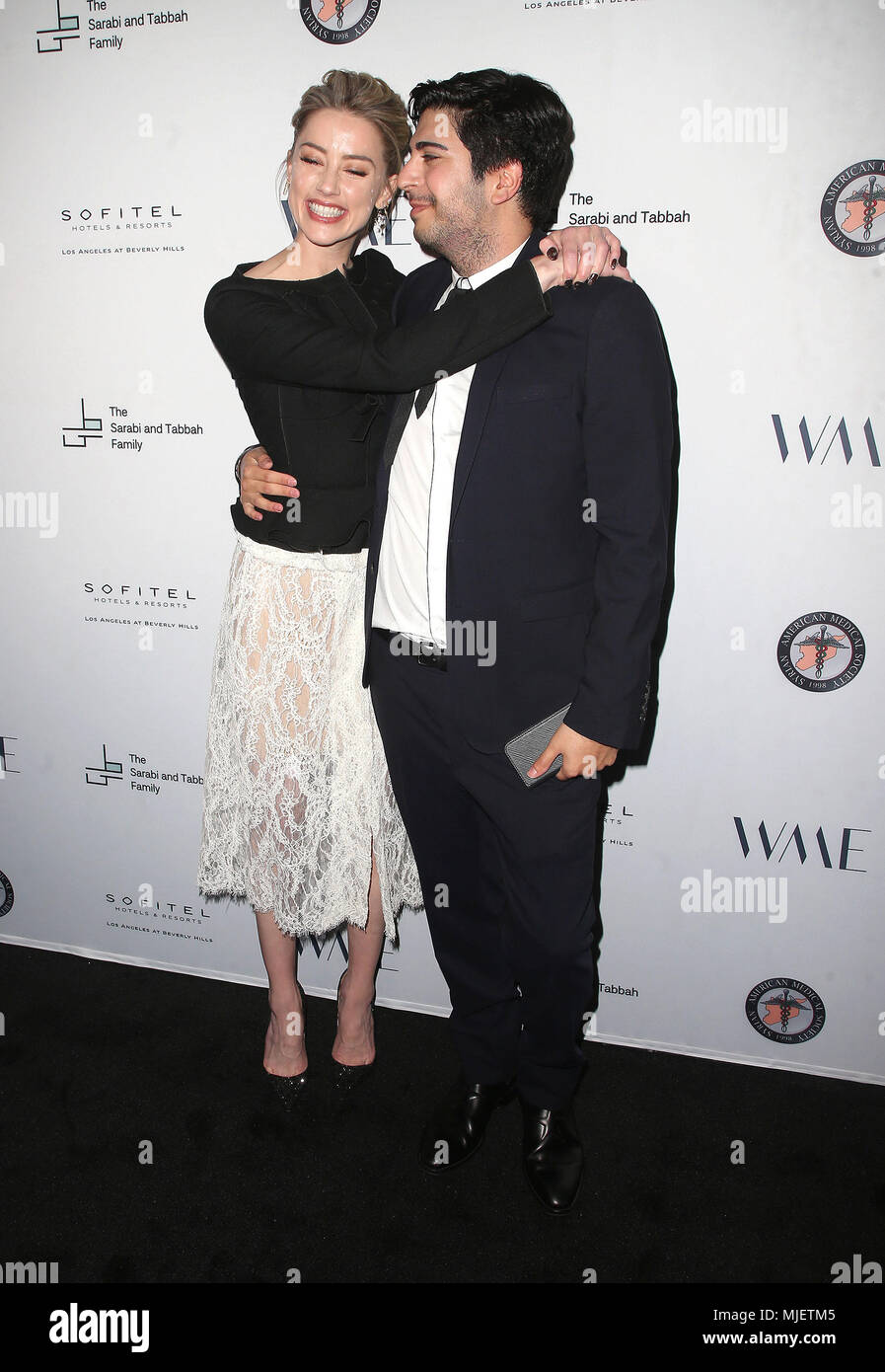 04 May 2018 - Los Angeles, California - Amber Heard, Rami Sarabi ...