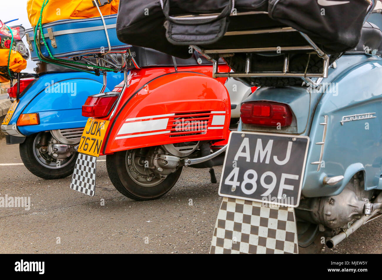 Mod scooter 1960s vintage hi-res stock photography and images - Alamy