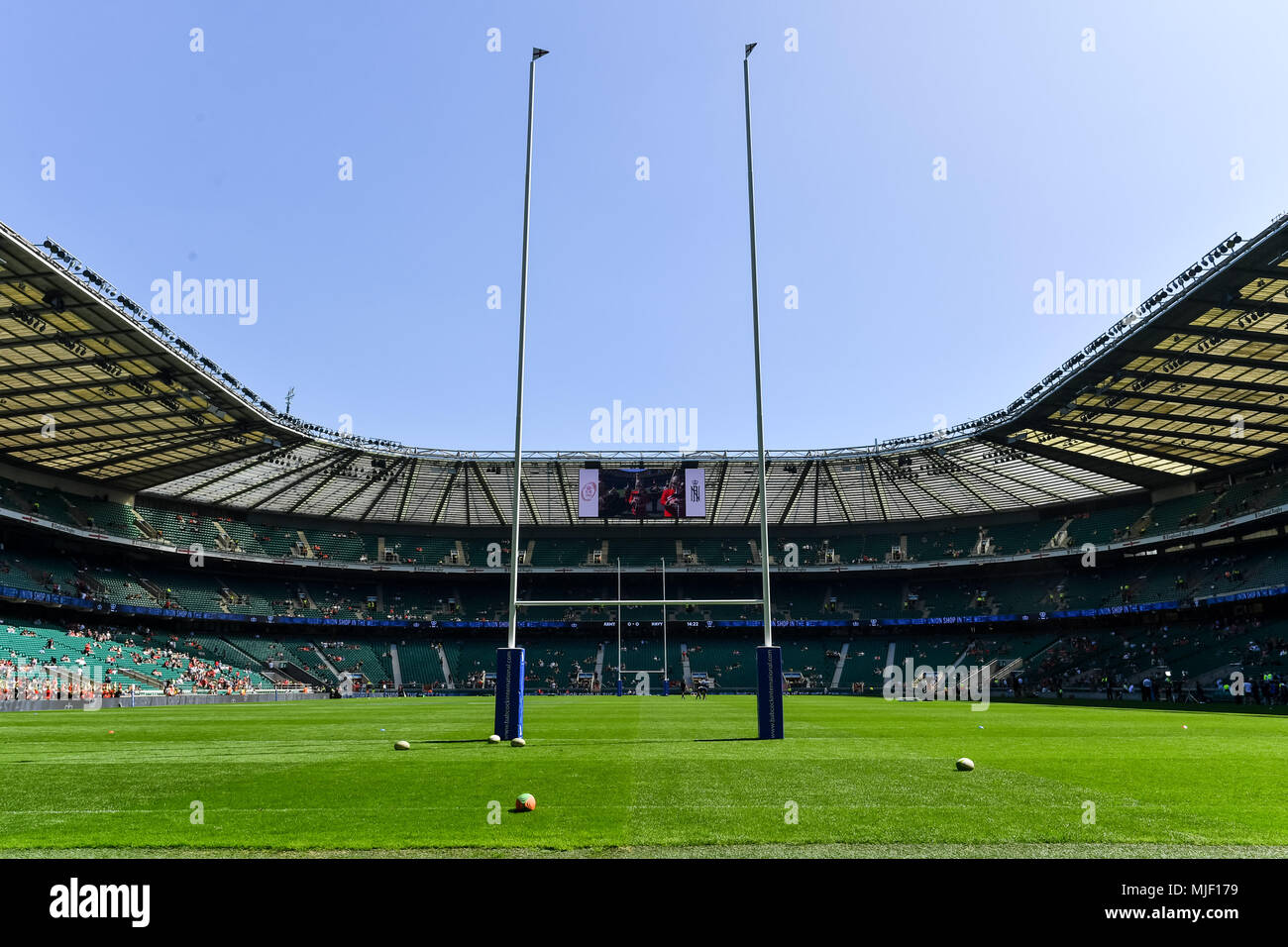 Overview of the Twickenham Stadium during RFU Season 2018 Army vs Navy ...