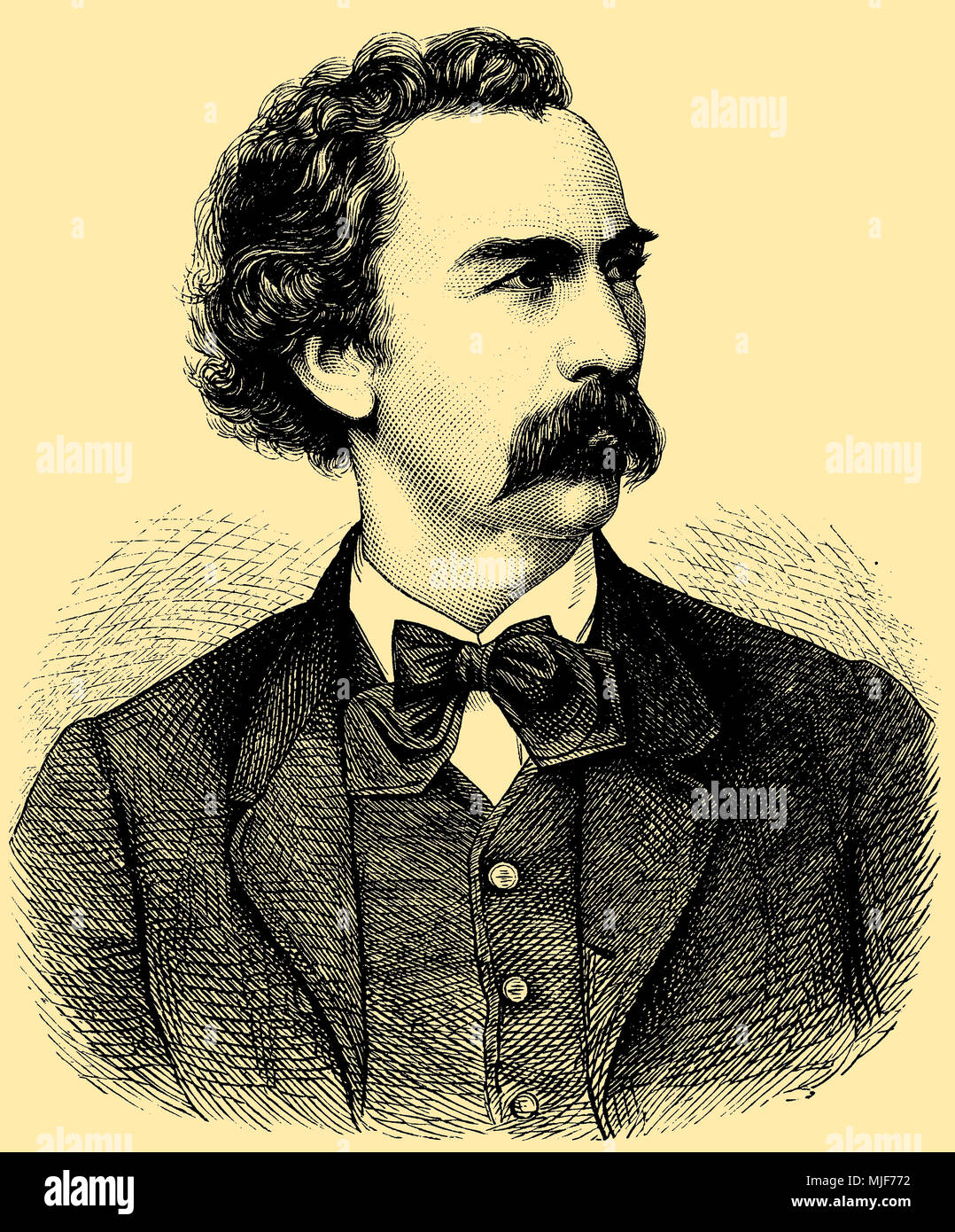 Kaspar Zumbusch Clement (born November 23, 1830 Stock Photo - Alamy