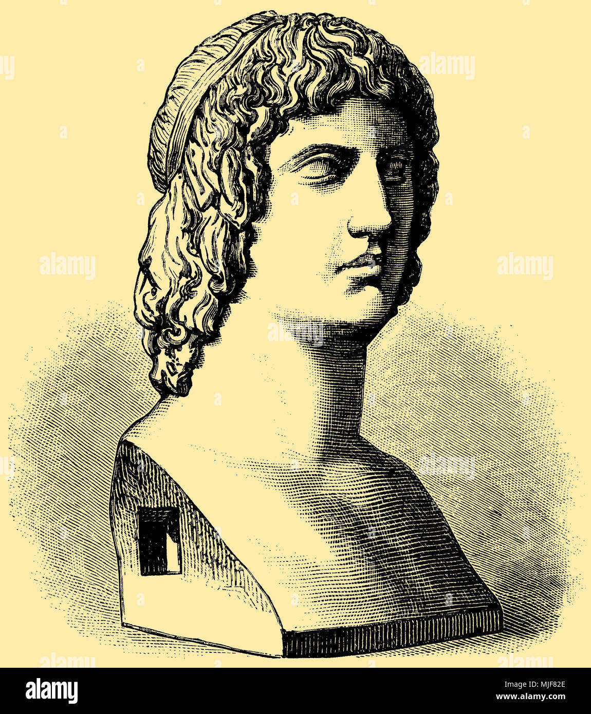 Poet bust hi-res stock photography and images - Alamy