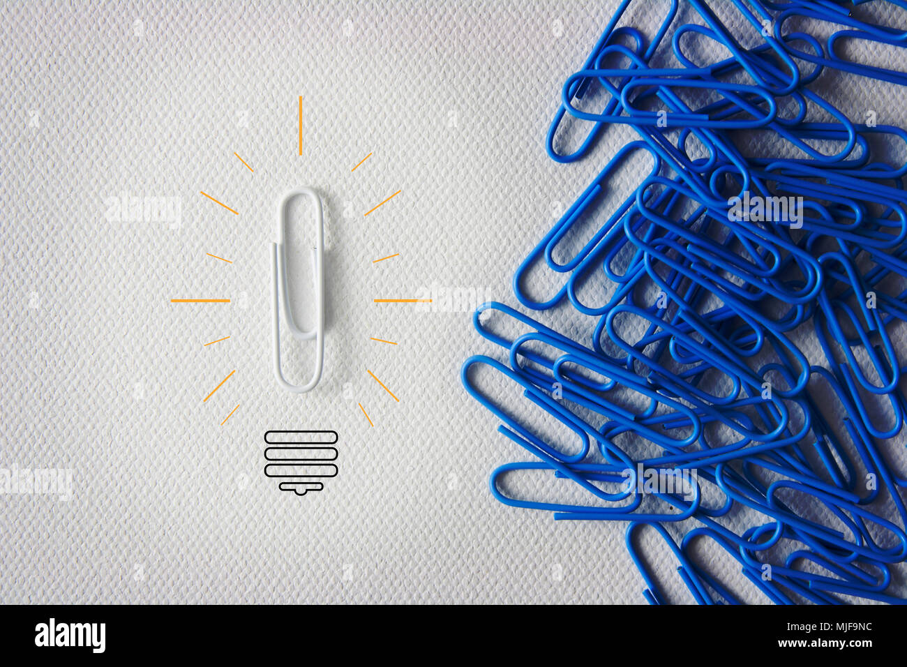 Individuality symbol and independent thinker concept and new leadership ...