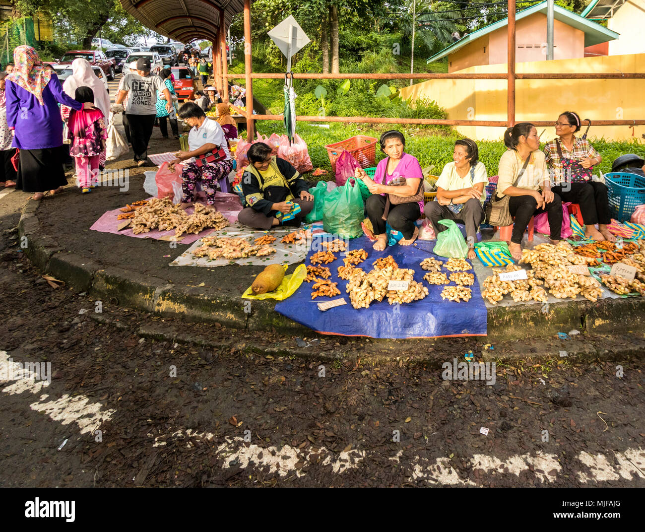 Kota Belud market Sabah Malaysia Borneo Stock Photo - Alamy