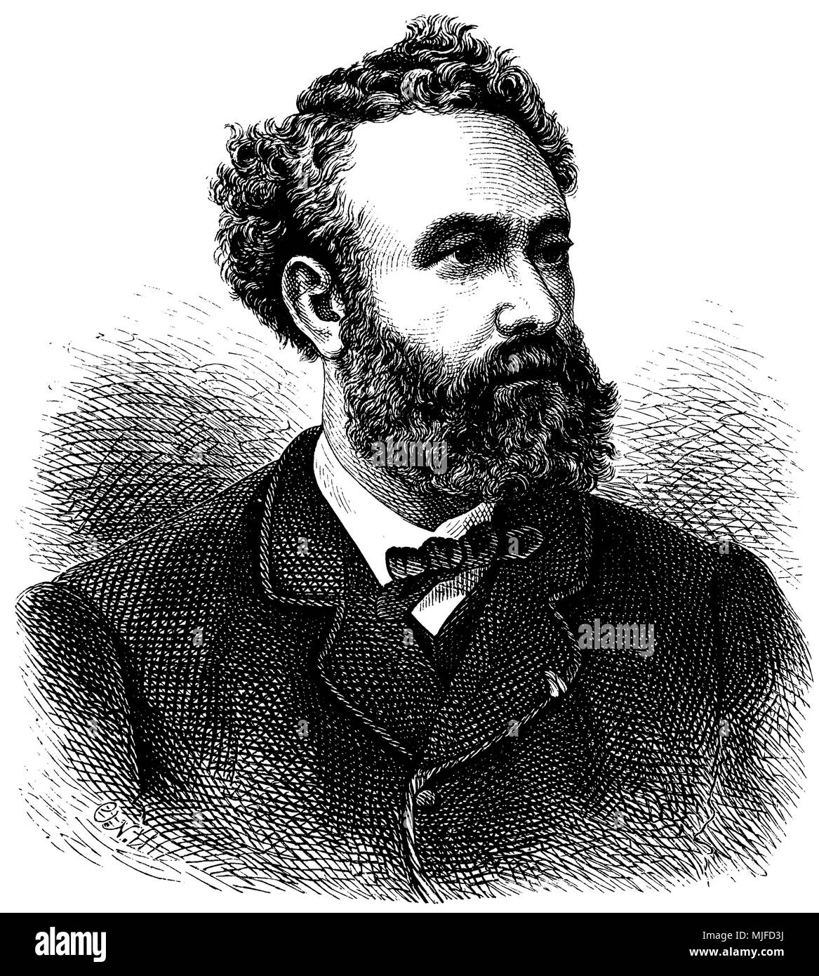 Verne illustration Black and White Stock Photos & Images - Alamy