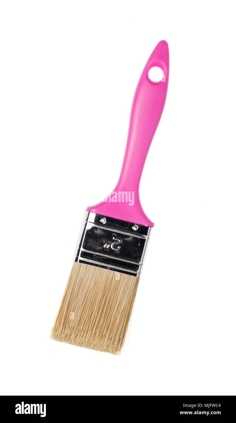 Purple paint brush hi-res stock photography and images - Alamy