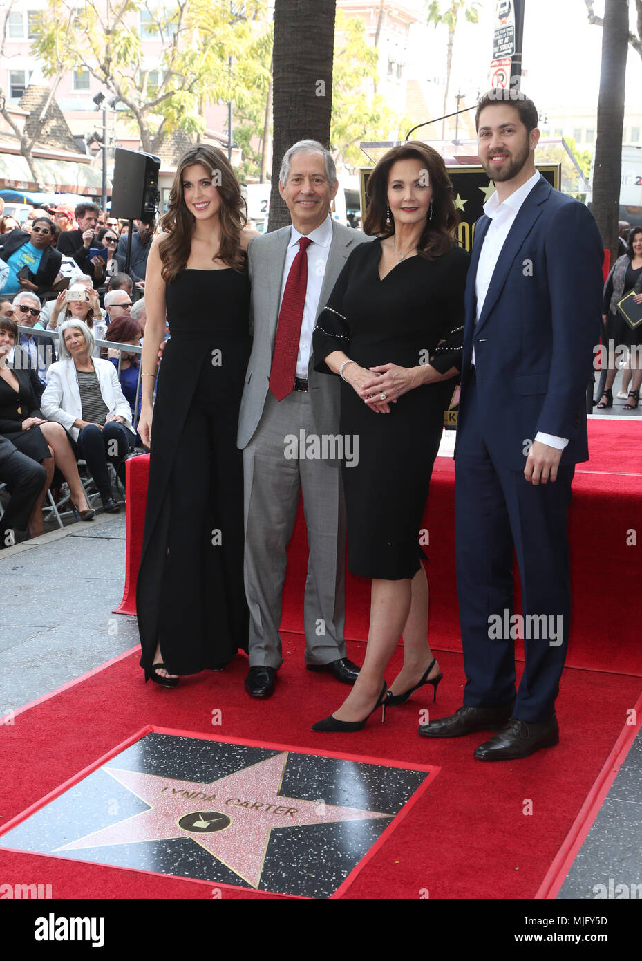 Lynda Carter Honored With Star On The Hollywood Walk Of Fame Featuring ...