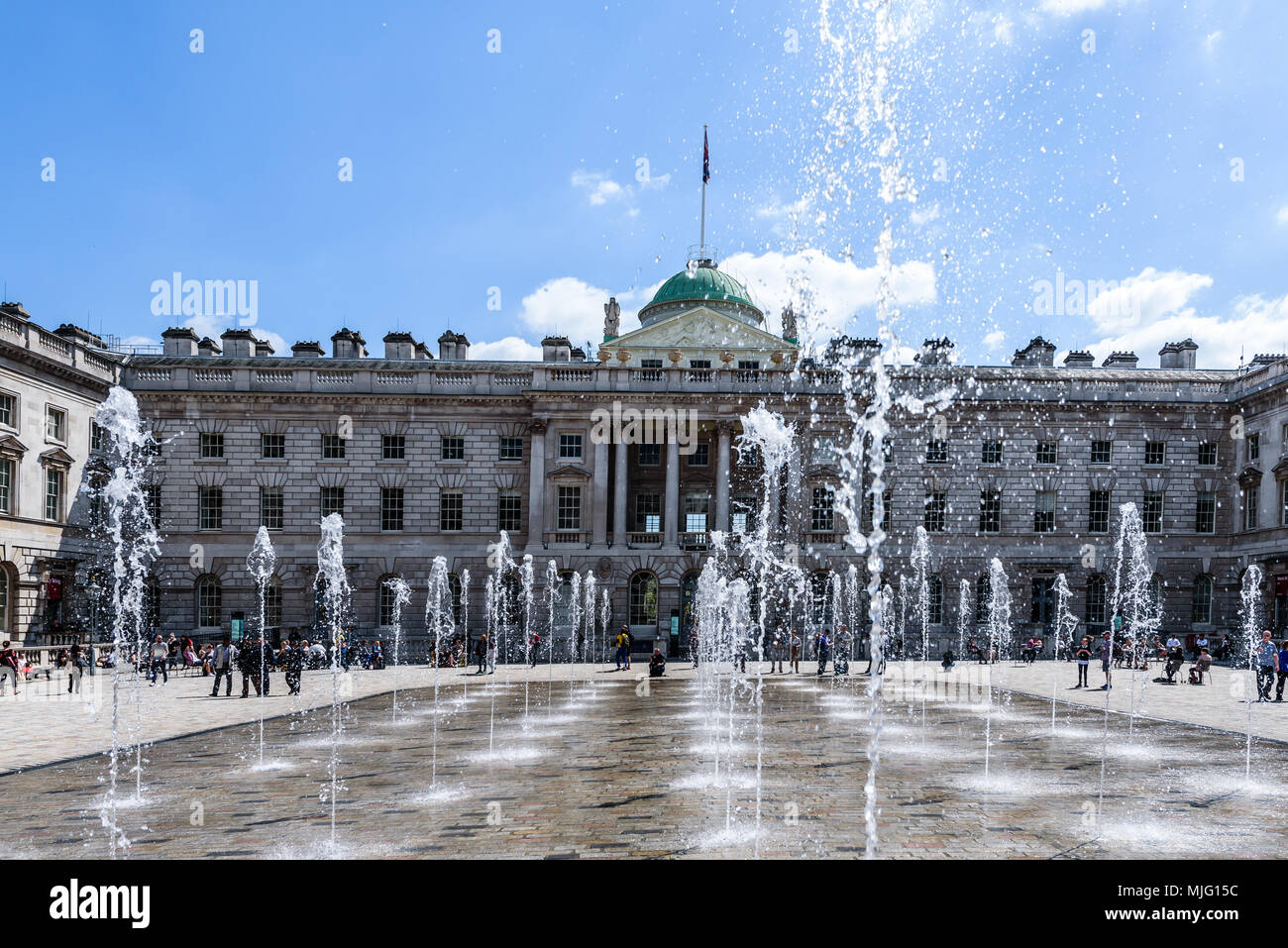 Somerset House London Stock Photo - Alamy