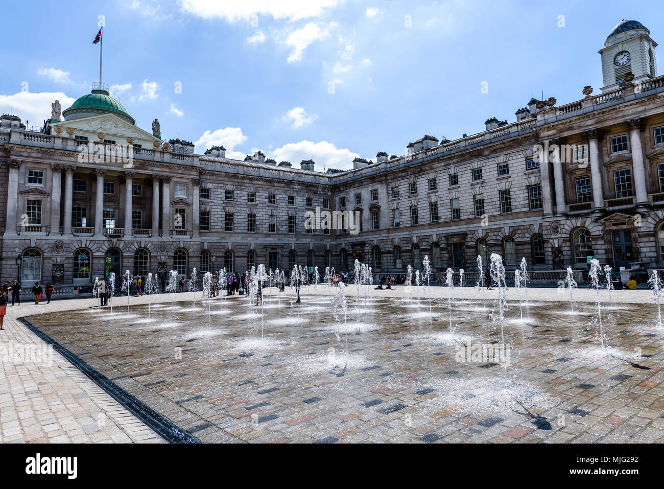 Somerset House London Stock Photo - Alamy