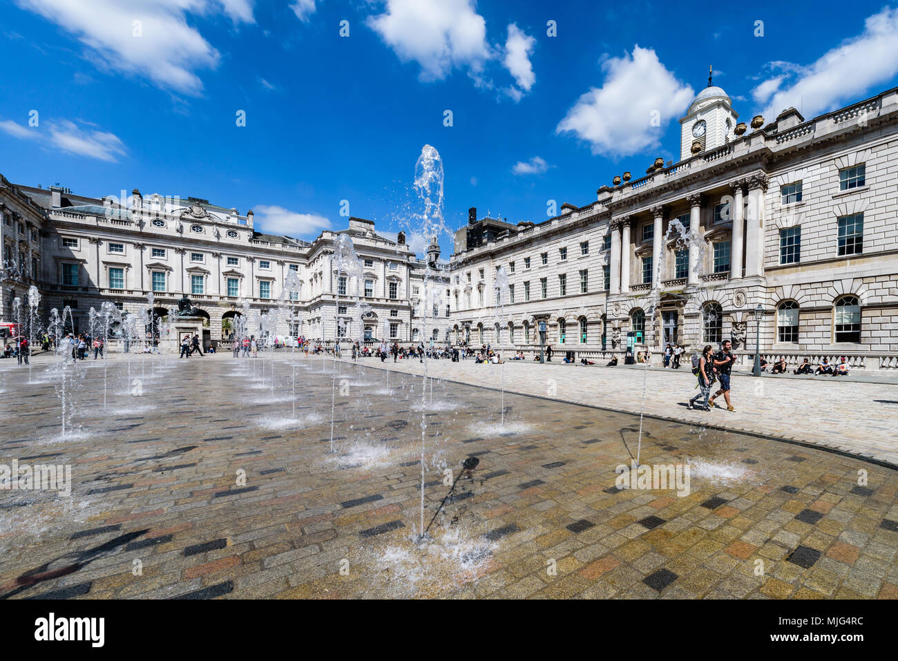 Somerset House London Stock Photo - Alamy