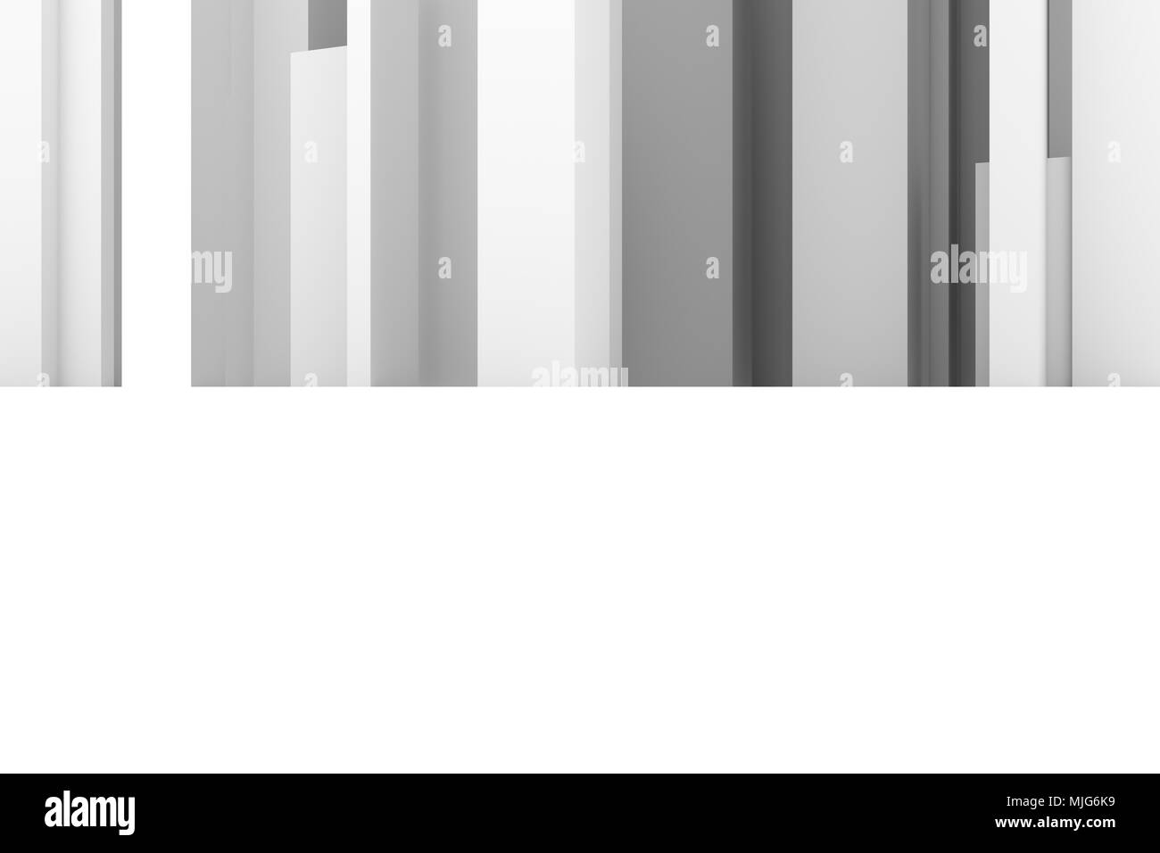Abstract modern pillar style soft white & gray background. Good for ...