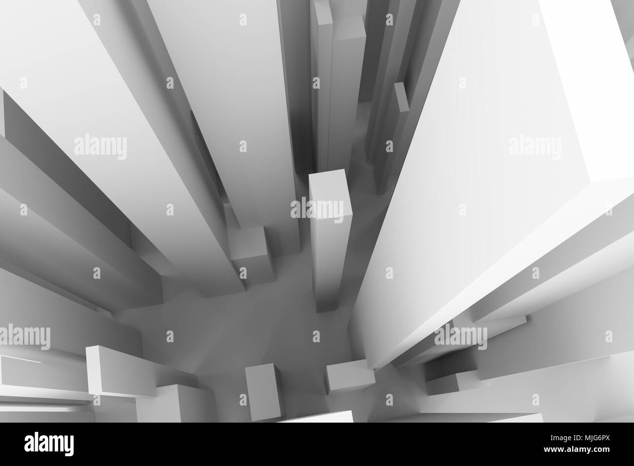 Abstract modern pillar style soft white & gray background. Good for ...