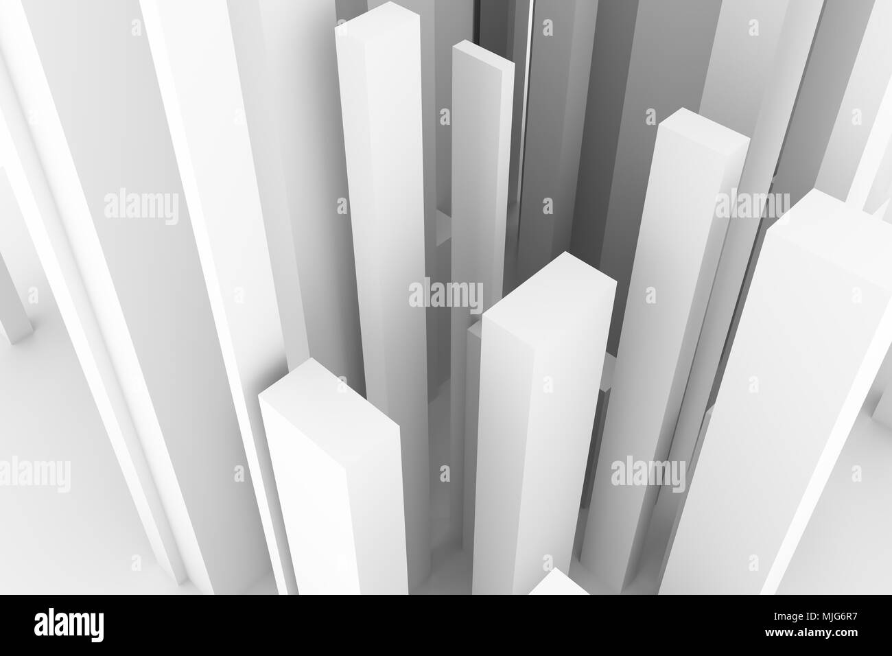 Abstract modern pillar style soft white & gray background. Good for ...