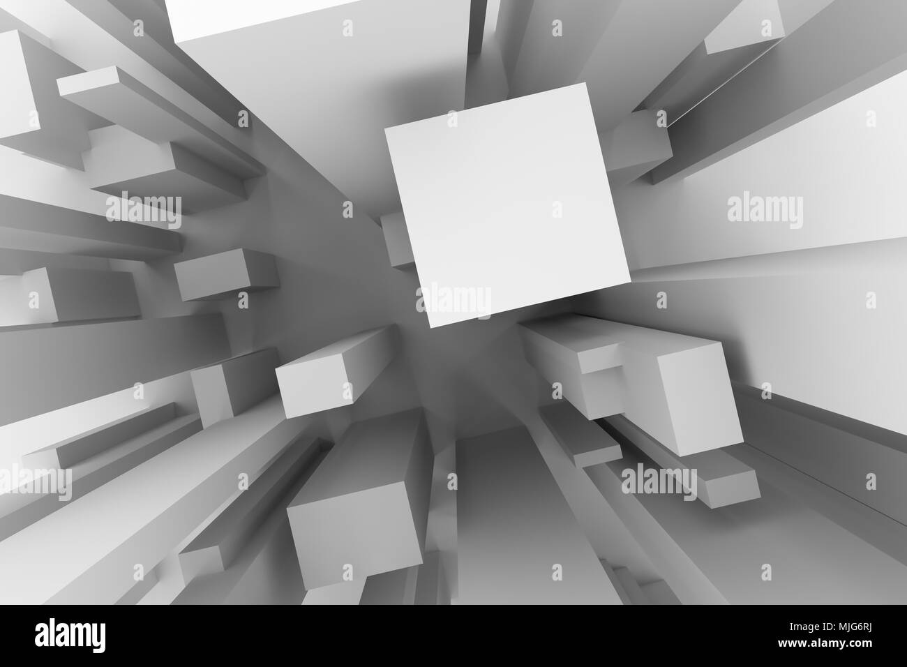 Abstract modern pillar style soft white & gray background. Good for ...