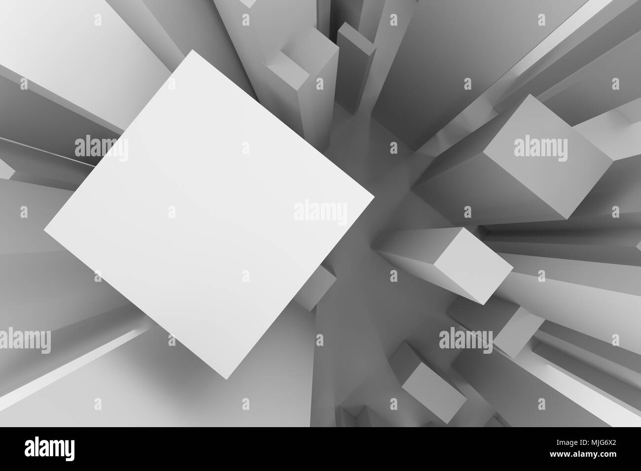 Abstract modern pillar style soft white & gray background. Good for ...