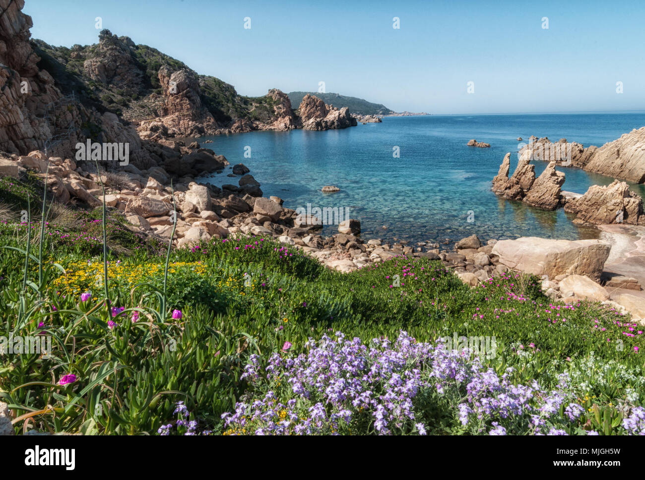 Costa Paradiso Sardinia island Italy Stock Photo - Alamy
