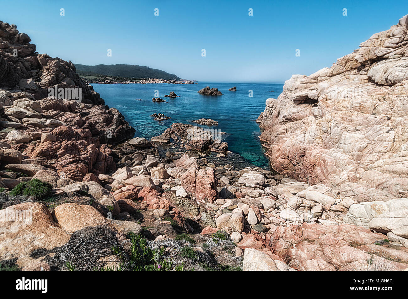 Costa Paradiso Sardinia island Italy Stock Photo - Alamy