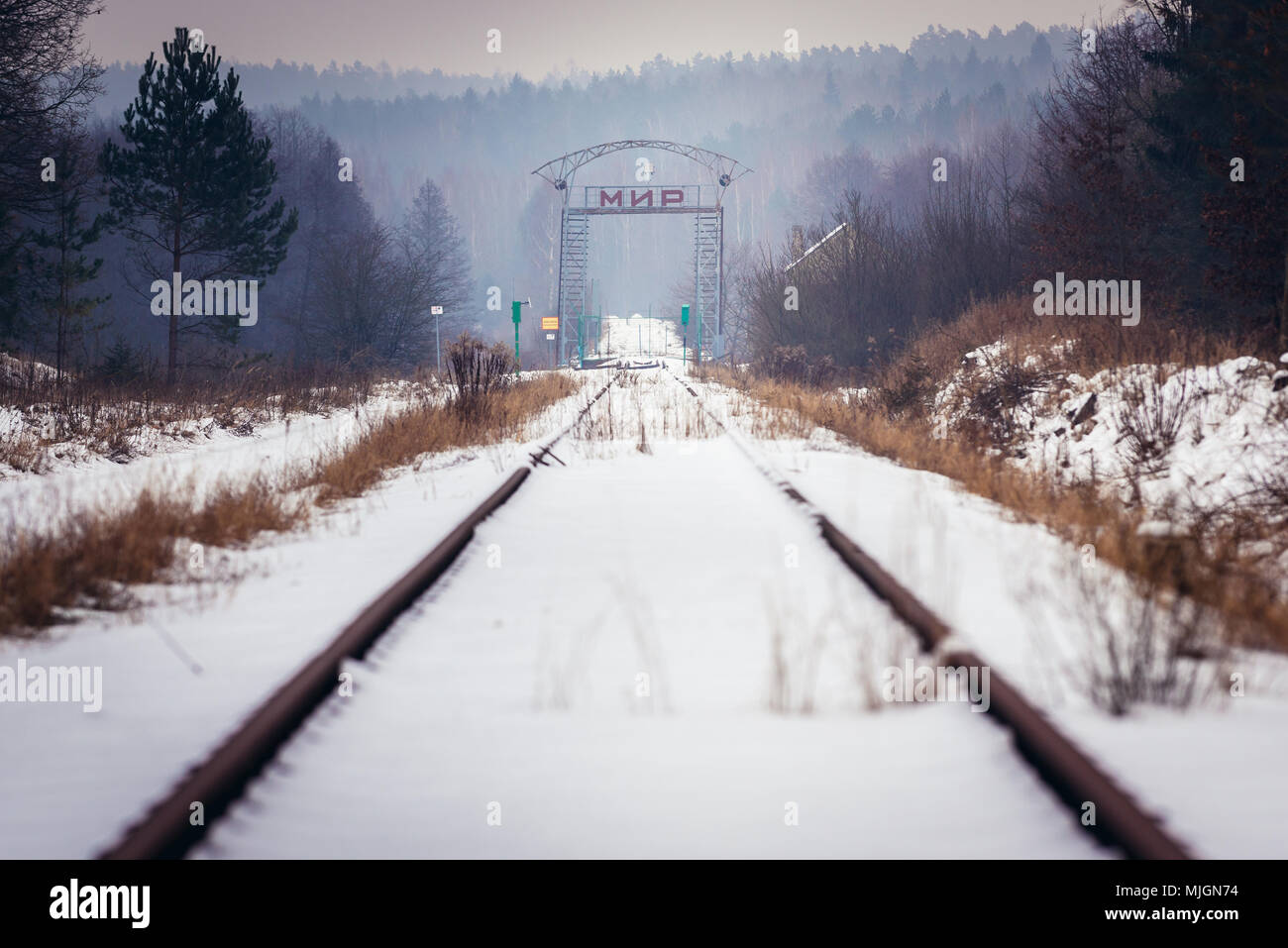 Polish russian border hi-res stock photography and images - Alamy