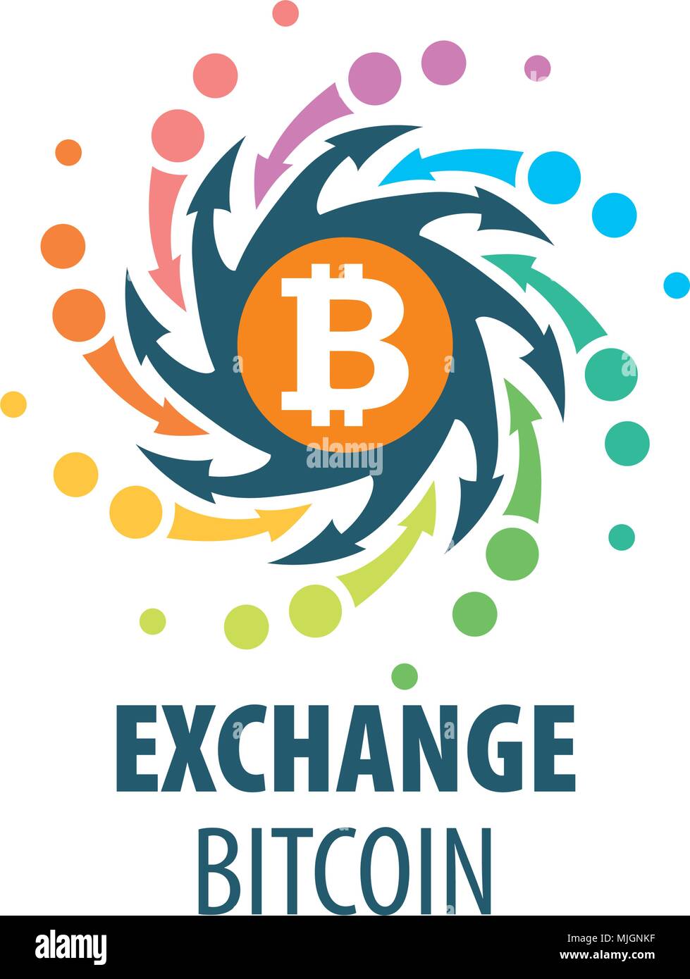 exchange bitcoin for money Stock Vector Image & Art - Alamy