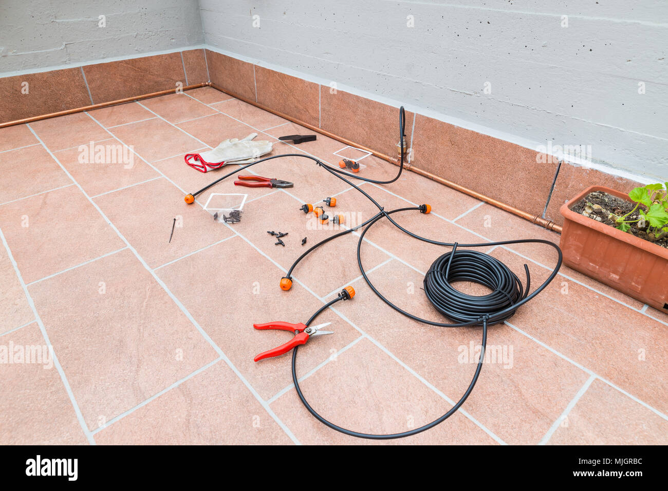 Accessories and materials for completing a micro drip irrigation system ...