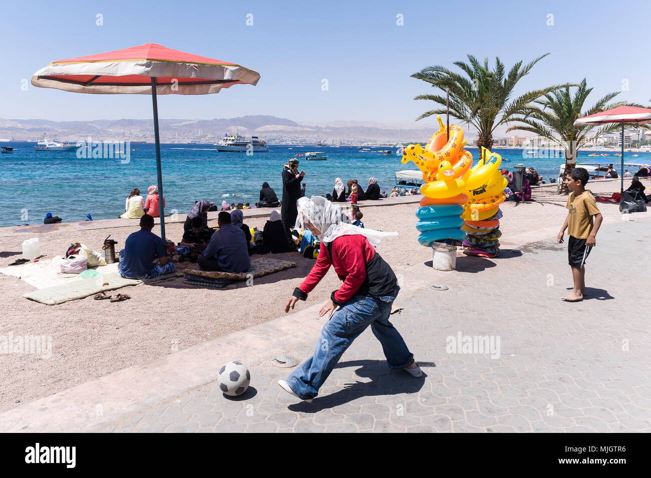 Aqaba is a Jordanian coastal city situated at the northeastern tip of ...