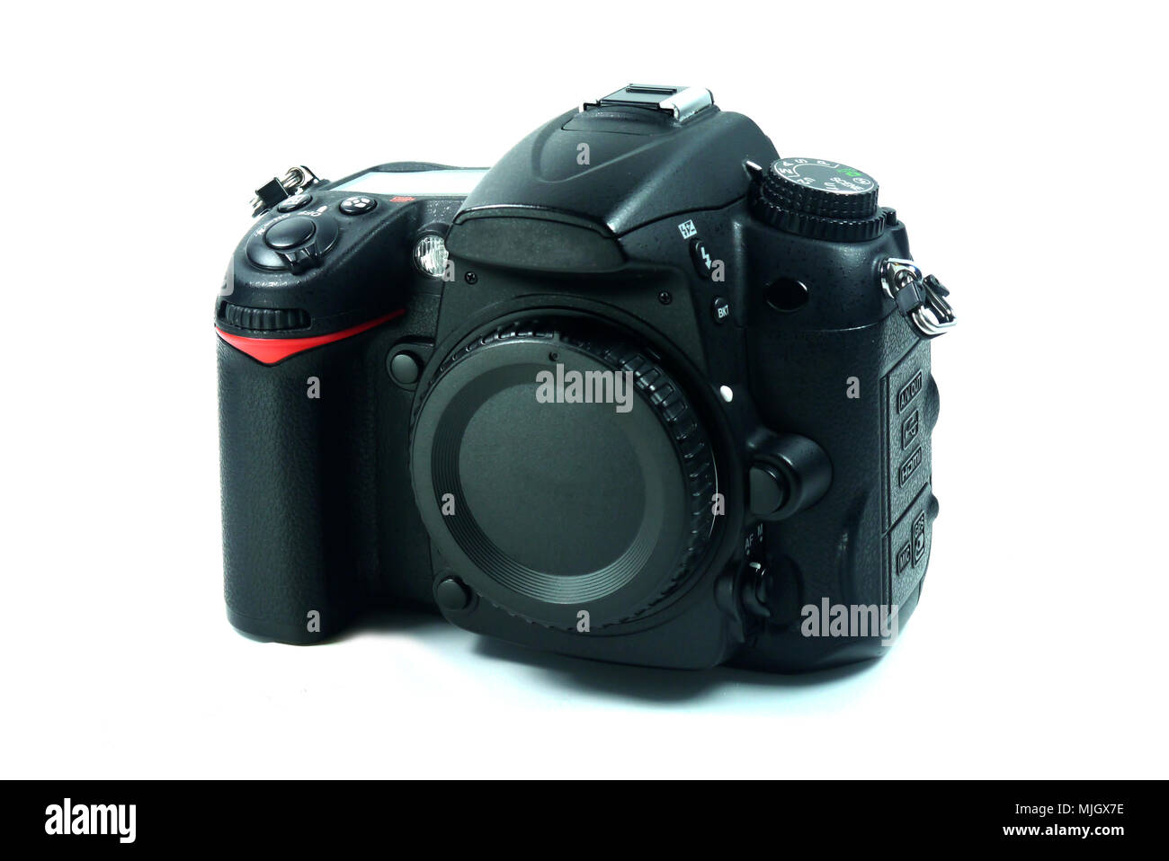 camera slr isolated on white background Stock Photo - Alamy