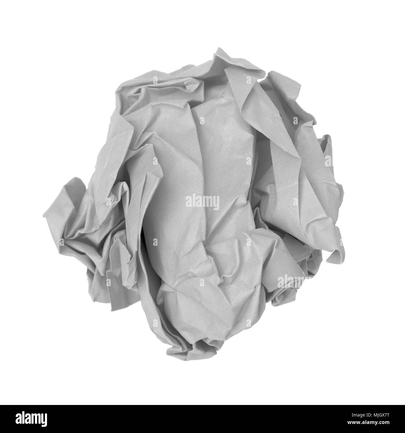 Crumpled paper ball hi-res stock photography and images - Alamy