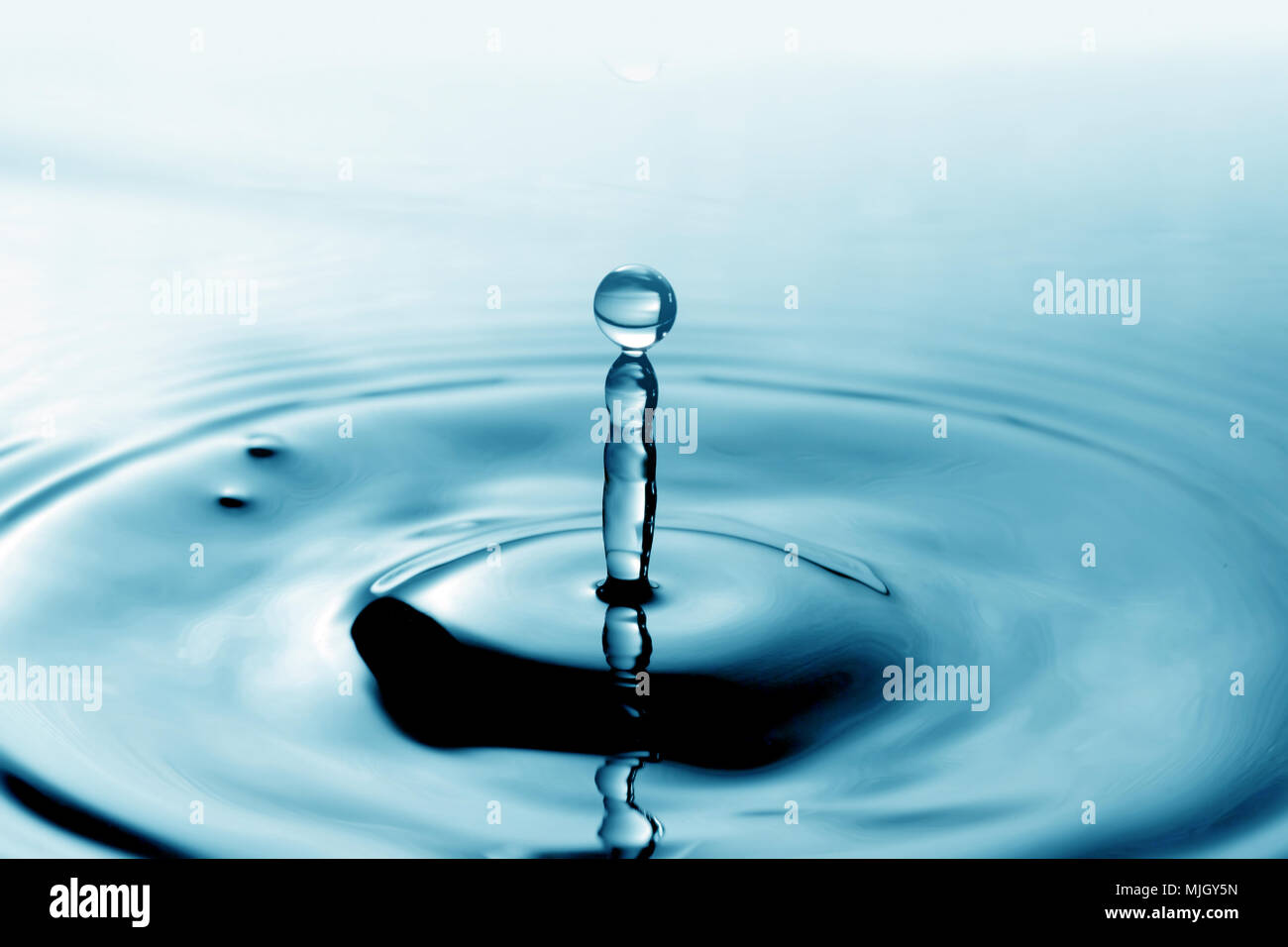 Water drop close up Stock Photo - Alamy