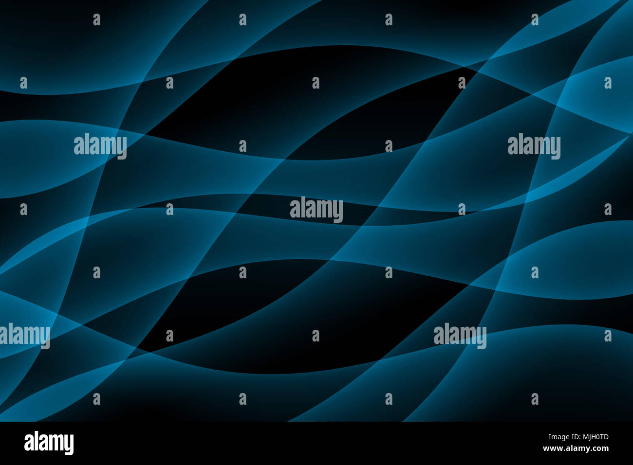 Blue Light Wave Abstract Background Stock Photo - Alamy