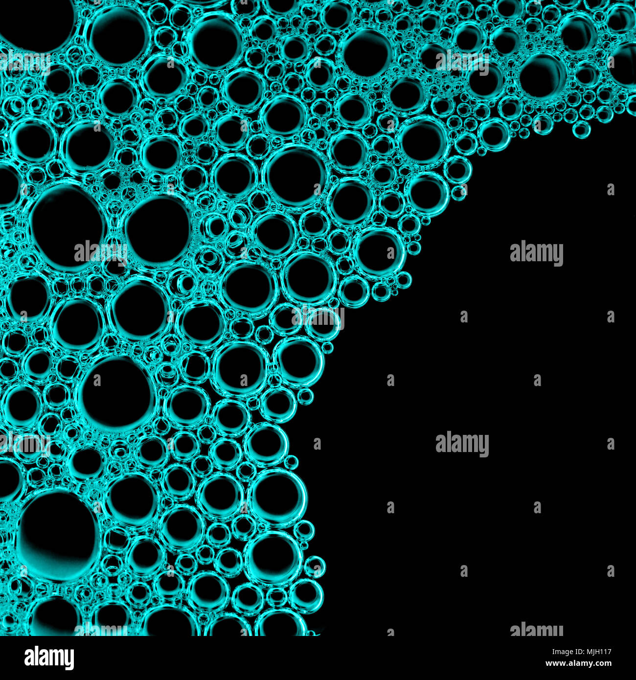 abstract Foamy bubbly water texture background Stock Photo - Alamy