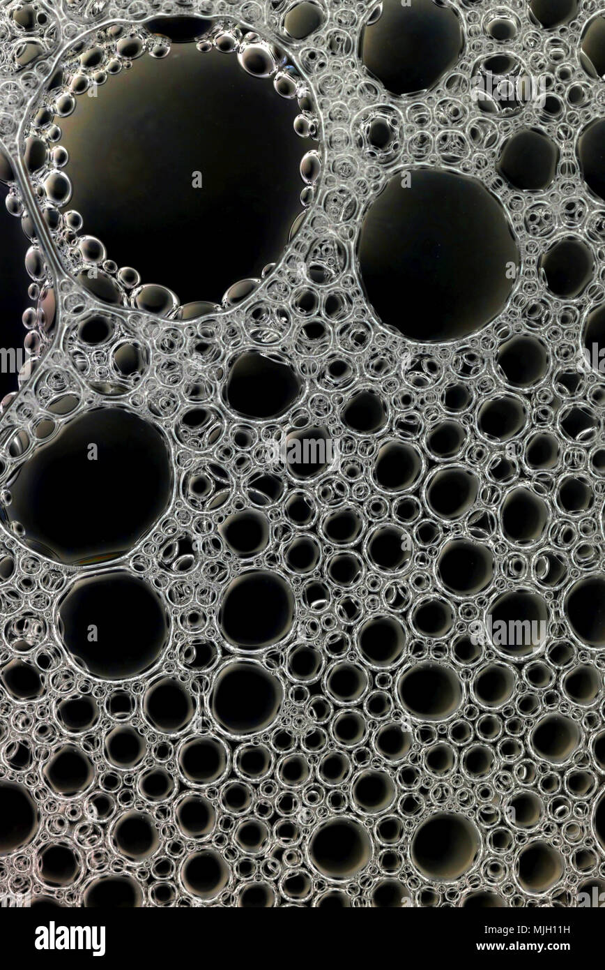 abstract Foamy bubbly water texture background Stock Photo - Alamy